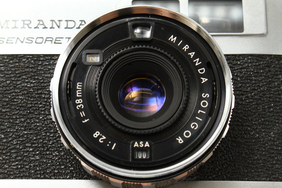 MIRANDA SENSORET SOLIGOR 38/2.8 フィルムカメラ コンパクト – にっしんカメラ Nisshin Camera