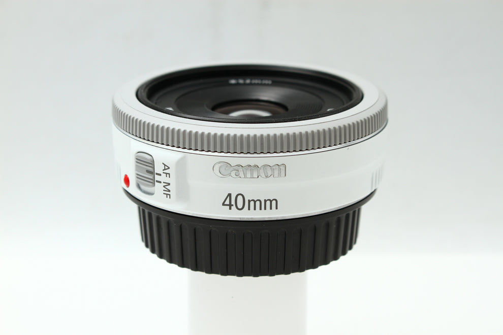 Canon (キヤノン) EF 40/2.8 STM ホワイト レンズ AF一眼用 – にっしんカメラ Nisshin Camera