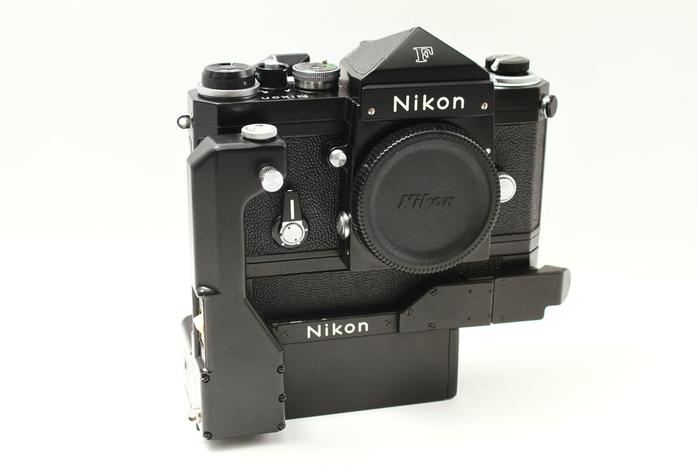Nikon (ニコン) F アイレベル ブラック + F-36 MOTOR DRIVE フィルムカメラ 一眼レフ – にっしんカメラ ...