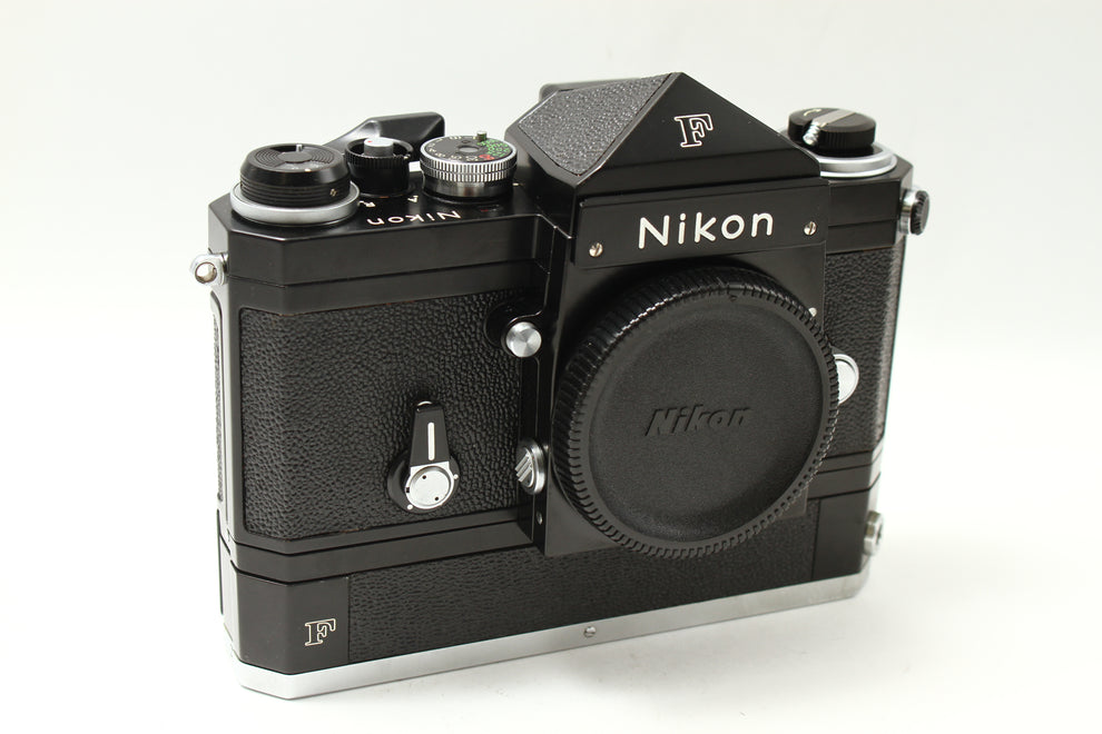 Nikon (ニコン) F アイレベル ブラック + F-36 MOTOR DRIVE フィルムカメラ 一眼レフ – にっしんカメラ ...
